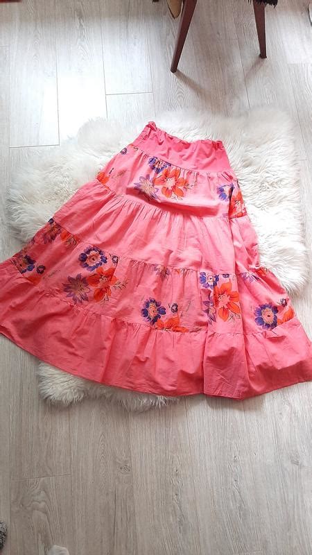 💛 💙 шикарна легка спідниця з 100 бавовни — ціна 170 грн у каталозі Довгі спідниці Купити жіночі