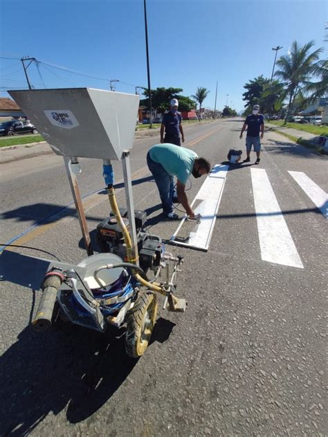Mobilidade Urbana Conclui Quarta Etapa De Revitalização De Faixas De