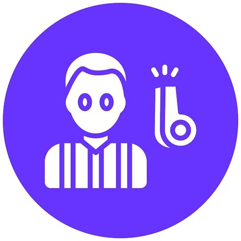Premium Vector Vector Design Referee Icon Style