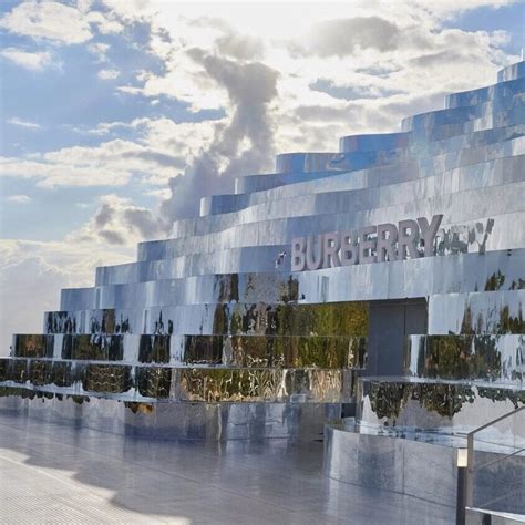 Burberry Brands Volcano And Meadow With Iconic Check Pattern