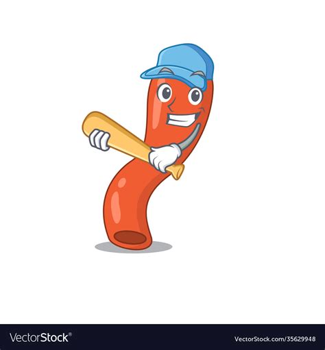 Attractive Appendix Caricature With Character Vector Image