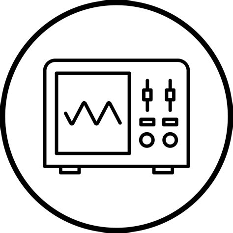 Vector Design Oscilloscope Vector Icon Style 22115617 Vector Art At