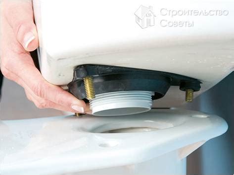 Соединение унитаза с канализационной трубой - подключение унитаза к ...