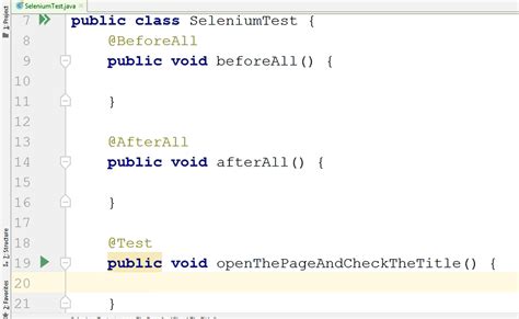 Chapter Creating The Test Methods