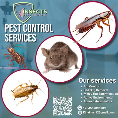 Copy Of Pest Control Flyer Pest Control Services Adv Postermywall
