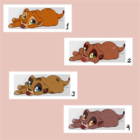 Tlk Cub Adopts Open By Karoe Sama On Deviantart