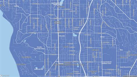Meridian Park Shoreline Wa Political Map Democrat And Republican