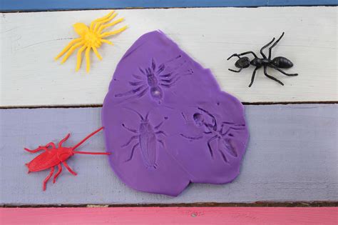 Playdough Insect Fossils Idea Milestone Mom Llc
