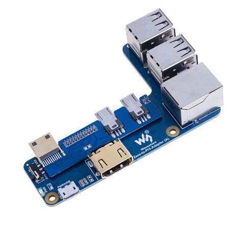 Плата роширення Raspberry Pi Zero 2w Expansion Board With 4usb Rj45 за ціною від 87500 грн