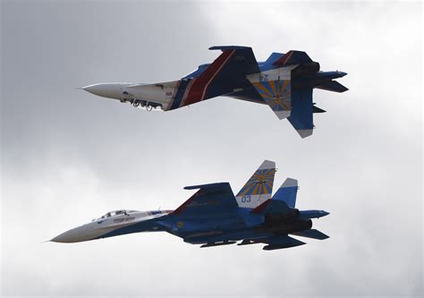 Russian Defence Ministers Jet Buzzed By Nato Fighter Over Baltic Sea