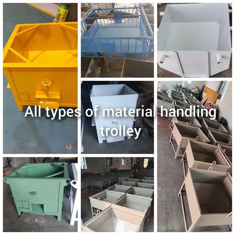 Mild Steel Industrial Material Handling Trolley At 6000 Piece In Wadhwan