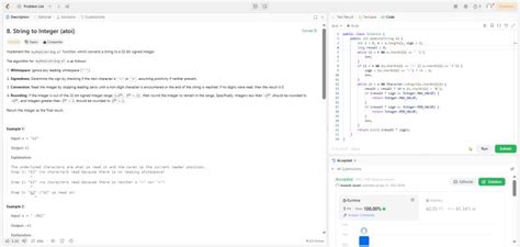 Day34 Leetcode Stringtointeger Myatoi Parsing Edgecases
