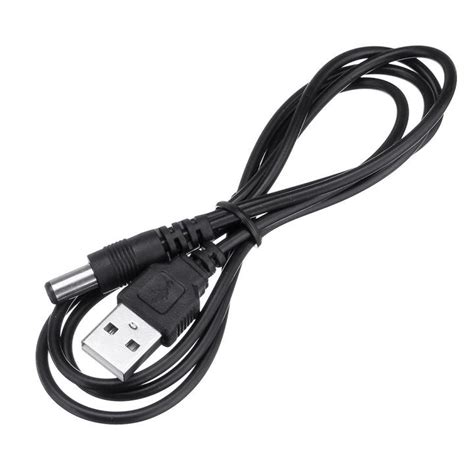 ตัวแปลงโมดูลเคเบิล Usb Dc 5v เป็น Dc 12v หัวต่อตัวผู้2 1x5 5มม