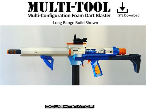 High Power D Printed Nerf Blaster Multi Tool Foam Dart Etsy