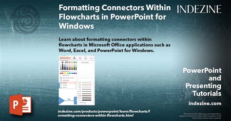 Formatting Connectors Within Flowcharts In Powerpoint For Windows