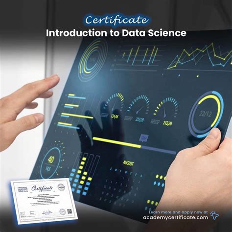 Introduction To Data Science Certificate Academy Certificate