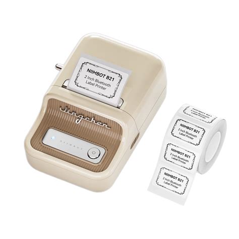 Nb109 Niimbot B21 Portable Thermal Label Bluetooth Printer Inclu