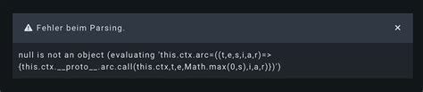 Parsing Messageerror General Discussion Community Open Stage Control
