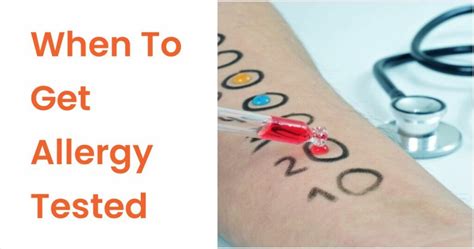 Understanding Allergy Testing When And Why Its Important Allergy