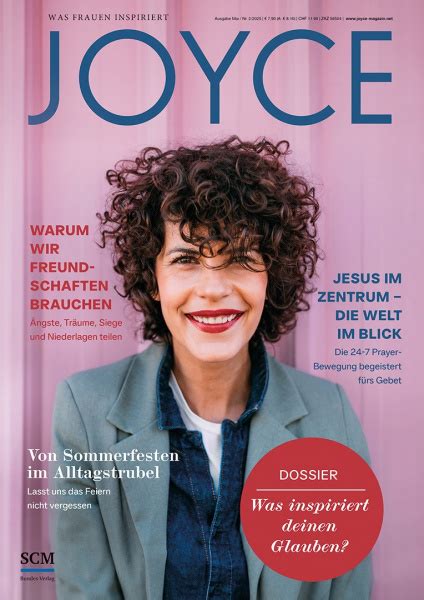 Joyce Die Christliche Frauenzeitschrift Bundes Verlag Shop
