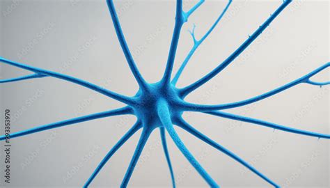 Neuron Abstract Footage Of A Neuron Activating Geometric Shapes Up