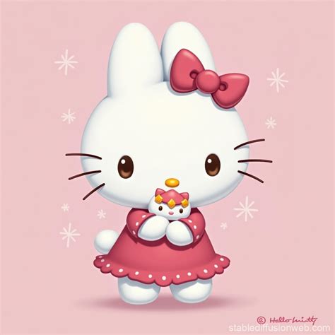 Cinnamoroll and Hello Kitty Crossover | Stable Diffusion Online