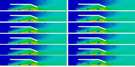 The Results Of Multi Bubble Flow Boiling Simulation The Snapshots Show