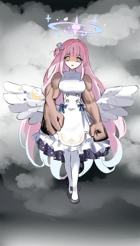 聖園ミカブルアカ 「ミカ、ごめん ブルーアーカイブ 」日常のイラスト