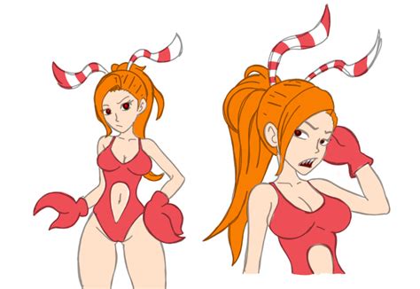Rule 34 Anthro Belly Button Clawdia Rs3 Claws Humanized Orange Hair Red Pupils Runescape