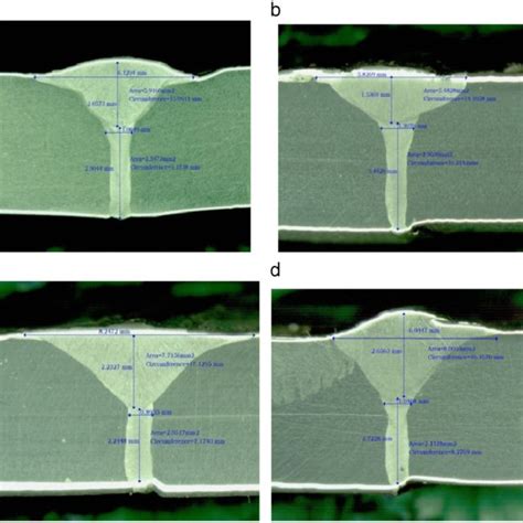 X Ray Diffraction Spectrum Of The Cross Section Of The Weld Bead With