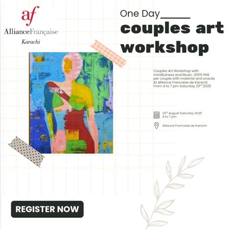 Couples Art Workshop — Alliance Française De Karachi