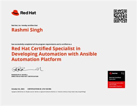 rashmi singh on linkedin redhatcertified certificationsuccess