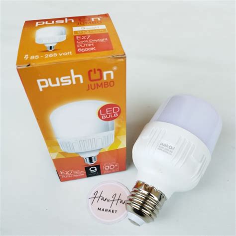 Jual LAMPU LED PUSH ON JUMBO WATT Shopee Indonesia