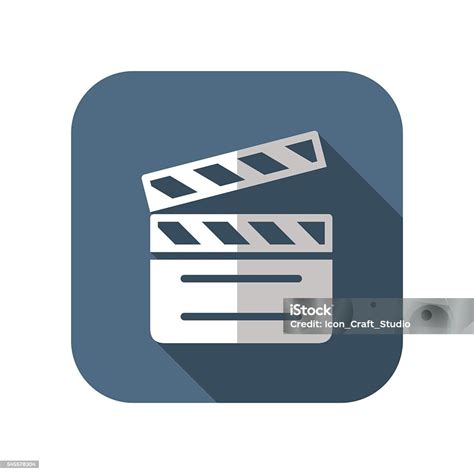 필름 Clapperboard 벡터 아이콘크기 감독에 대한 스톡 벡터 아트 및 기타 이미지 감독 기업 재무와 산업 모션