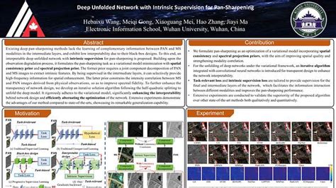 Underline Deep Unfolded Network With Intrinsic Supervision For Pan