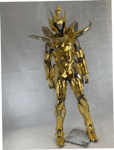 Saint Seiya Gold Saint Aries Cosplay Armor With Gold Plating