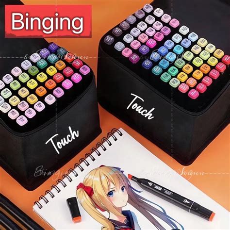 ️ ️พร้อมส่ง ️ปากกาเมจิกไฮไลท์ 2in1 เซ็ต 24สี 36สี 48สี 60สี 80สี สีเข้ม