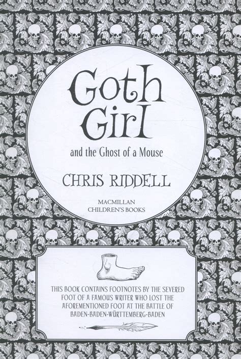 Goth Girl And The Ghost Of A Mouse By Riddell Chris 9780230759800 Brownsbfs