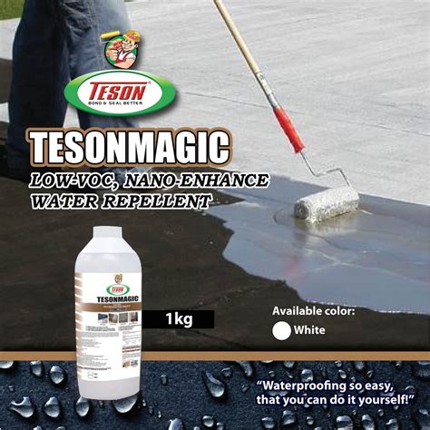 TESONMAGIC Low Voc Nano Enhanced Water Repellent Waterproofing Coating