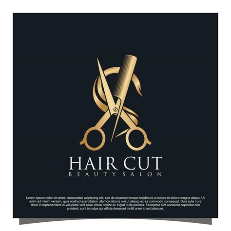 Hair Cutting Scissors Logo