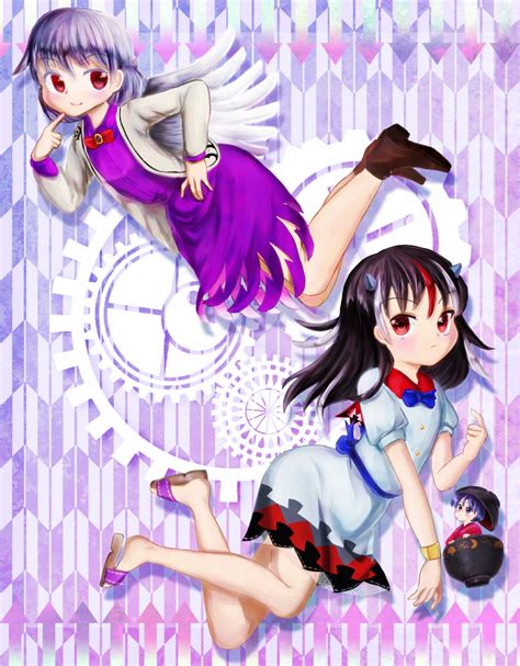 Kijin Seija Sukuna Shinmyoumaru And Kishin Sagume Touhou Drawn By