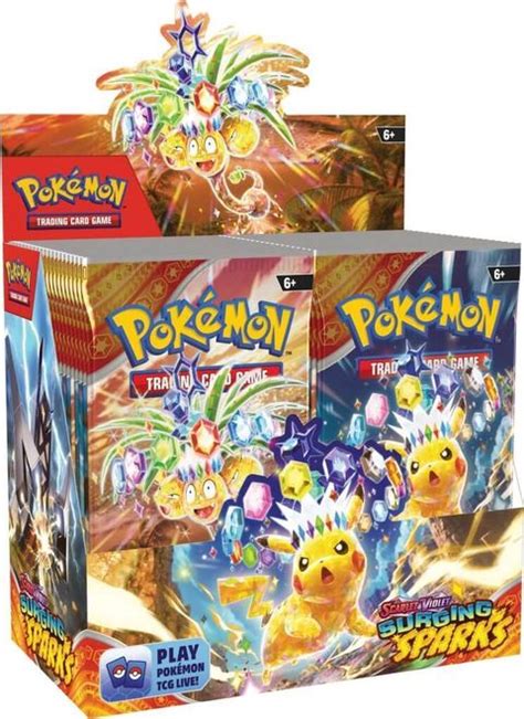 Pokémon Tcg Sv8 Surging Sparks Booster Box Game Wiz Enterprise