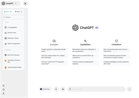 Chat Gpt Redesign Figma