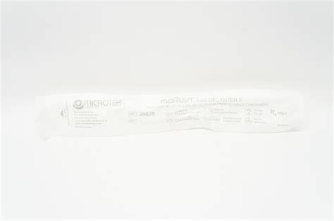 microtek medical 2002s medi plast bag decanter ii