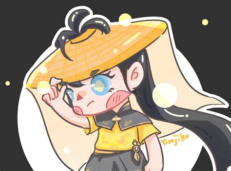 【画师繁星计划】q版人物yimjiko 站酷zcool