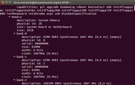 Cara Mengetahui Spesifikasi Komputer Di Linux Ubuntu Tutorial