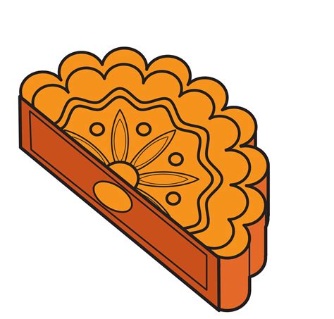 Mooncake Cartoon Illustration 9587346 Png