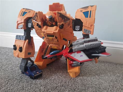 Ark Playing With Toys R Transformers