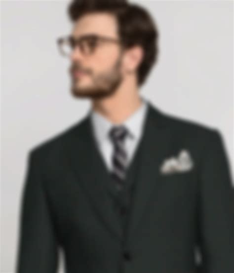 Olive Green Checks Vegan Suit Ai Perfect Fits