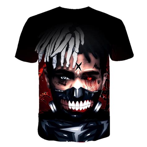 Abstract Face Xxxtentacion 3d Xxxtentacion T Shirts Xxxtentacion